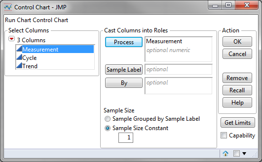 Run Chart with JMP - Lean Sigma Corporation