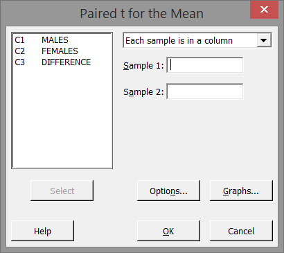 Paired t Test with Minitab - Lean Sigma Corporation