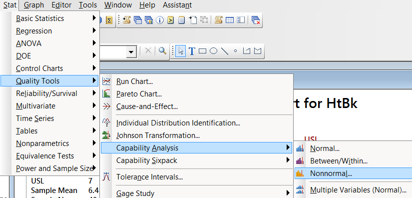 Process Capability with Minitab - Lean Sigma Corporation