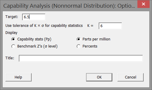 Process Capability with Minitab - Lean Sigma Corporation