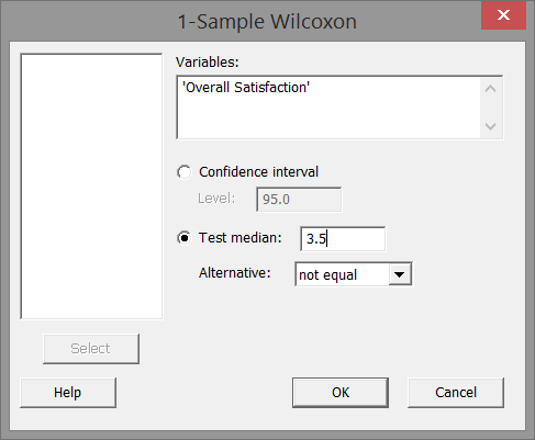 One Sample Wilcoxon Test with Minitab - Lean Sigma Corporation