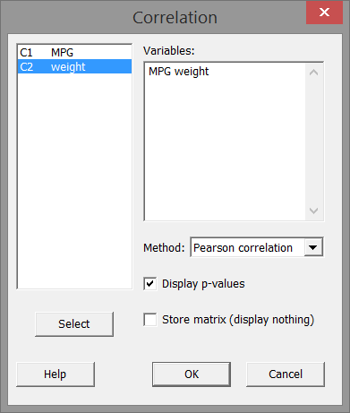 Correlation Coefficient with Minitab - Lean Sigma Corporation
