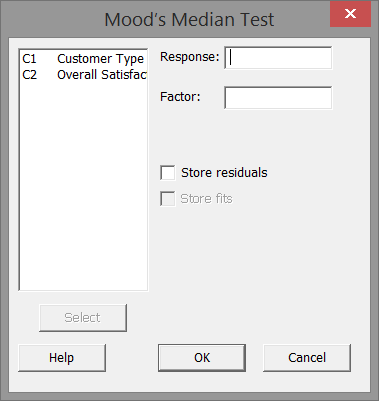 Moods Median Test with Minitab - Lean Sigma Corporation