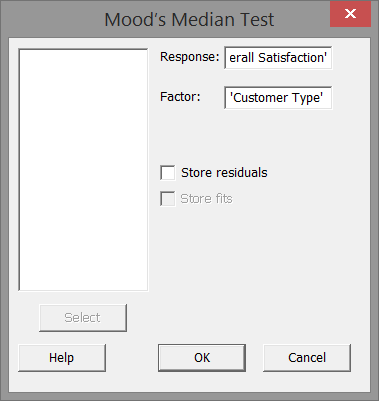 Moods Median Test with Minitab - Lean Sigma Corporation