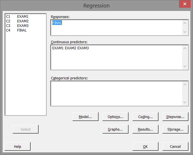 Multiple Linear Regression with Minitab - Lean Sigma Corporation