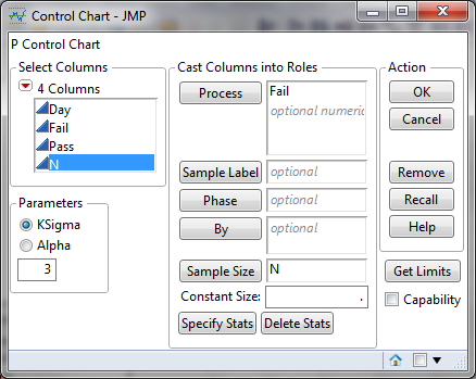 P Chart with JMP - Lean Sigma Corporation