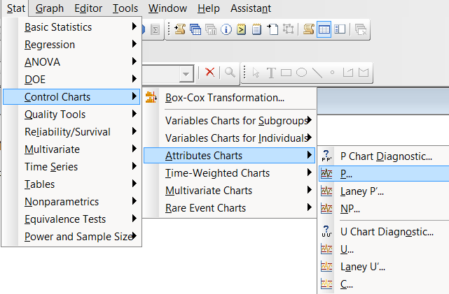 P Chart with Minitab - Lean Sigma Corporation
