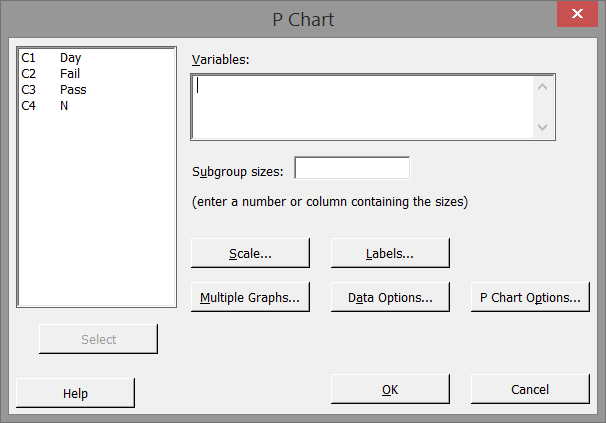 P Chart with Minitab - Lean Sigma Corporation
