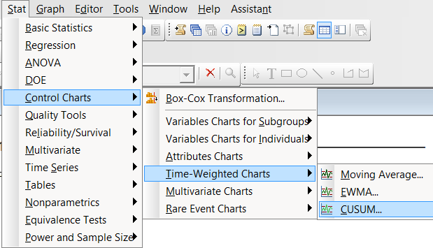 CumSum Chart with Minitab - Lean Sigma Corporation